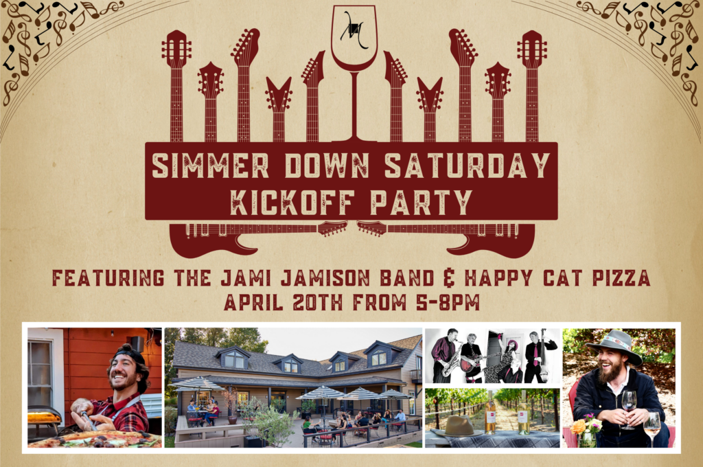 Simmer Down Saturday Kickoff Party with The Jami Jamison Band & Happy ...