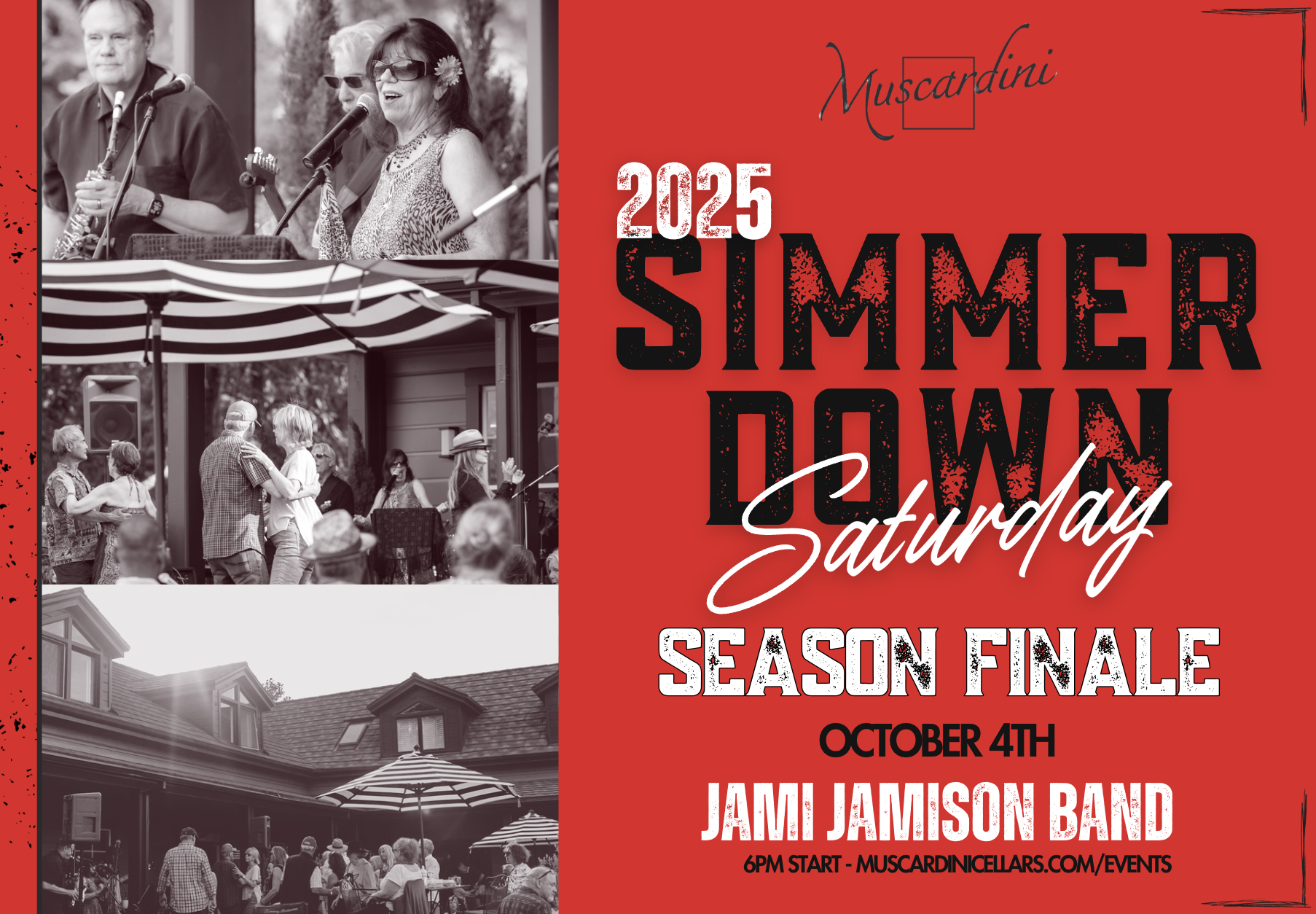 Simmer Down Saturday - Season Finale featuring Jami Jamison Band ...